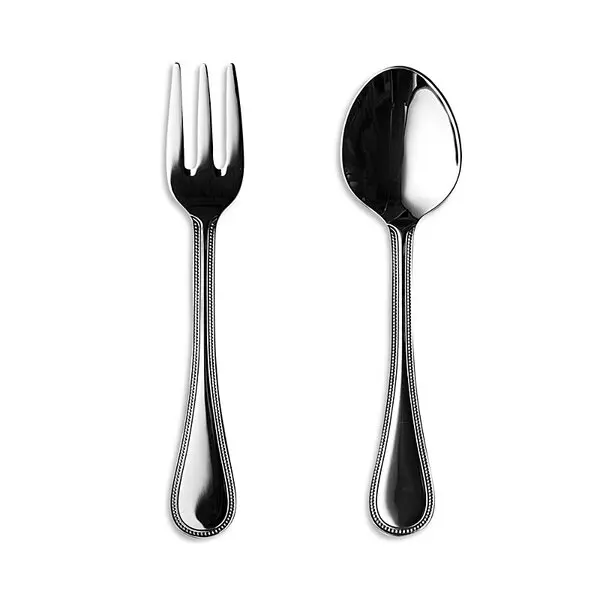 MEPRA Perla Shiny Stainless Steel Serving Set - Silver
