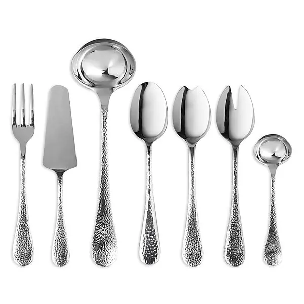 MEPRA Pvd Flatware 7 Piece Serving Set - No Color