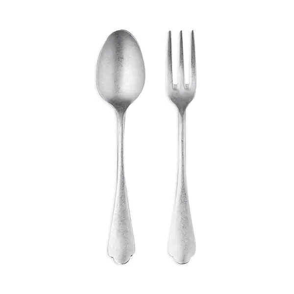 MEPRA Dolce Vita 2 Piece Serving Set - Silver
