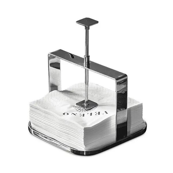 MEPRA Stile Napkin Holder, Small - Silver