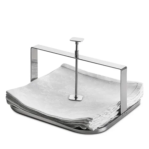 MEPRA Stile Napkin Holder, Large - Silver