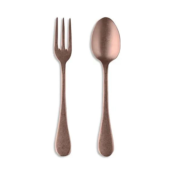 MEPRA 2 Piece Serving Set - Bronze