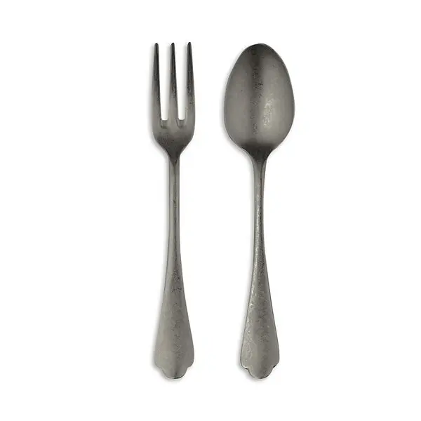 MEPRA 2 Piece Serving Set - Silver