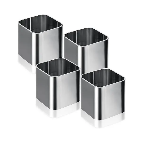 MEPRA Stile Napkin Rings, Set Of 4 - Silver