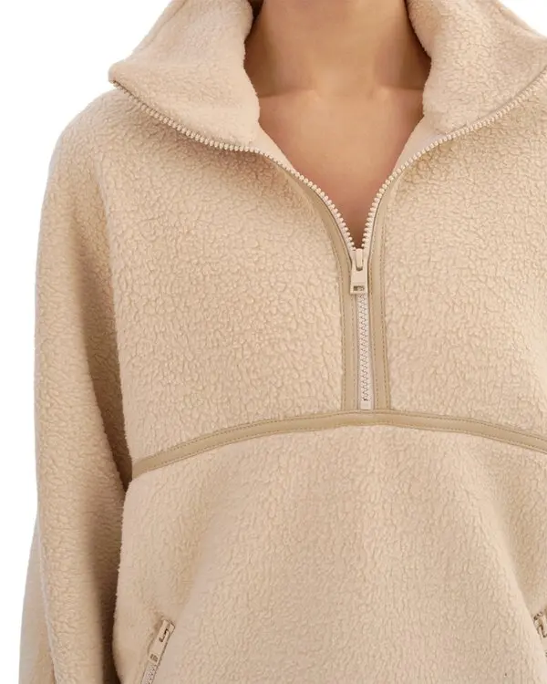 LAMARQUE Helsa Half-zip Fleece Pullover