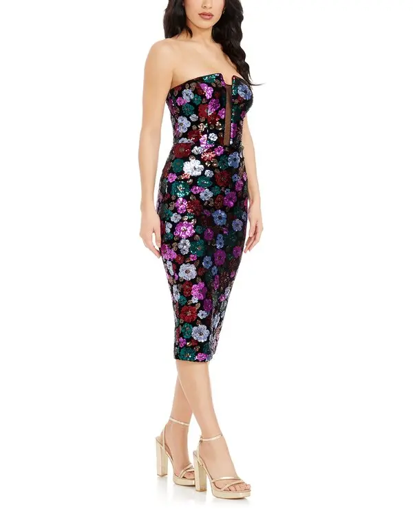 Dress The Population Erica Midi Dress