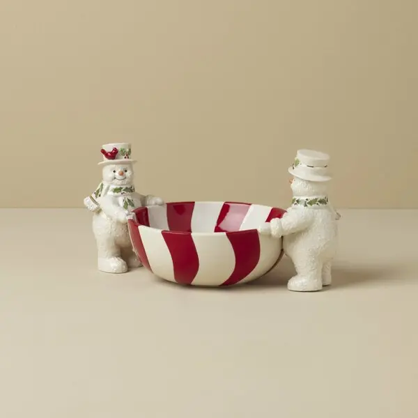 LENOX Happy Holly Days Treat Bowl