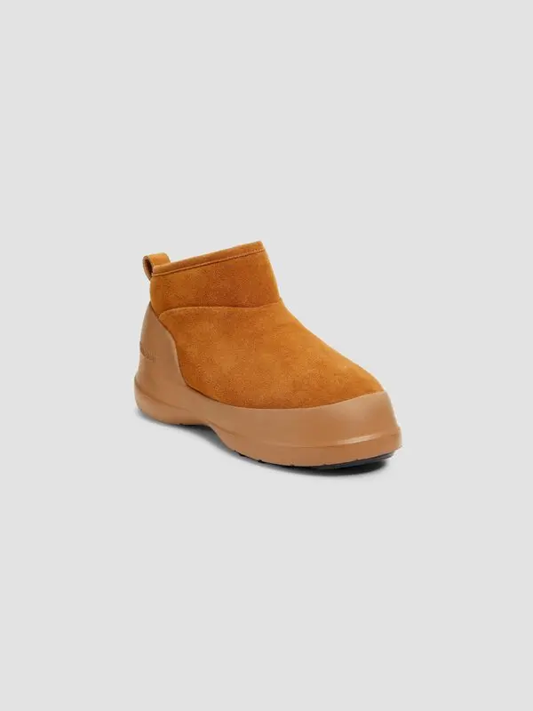 Moon Boot Luna Suede Boots - Cognac