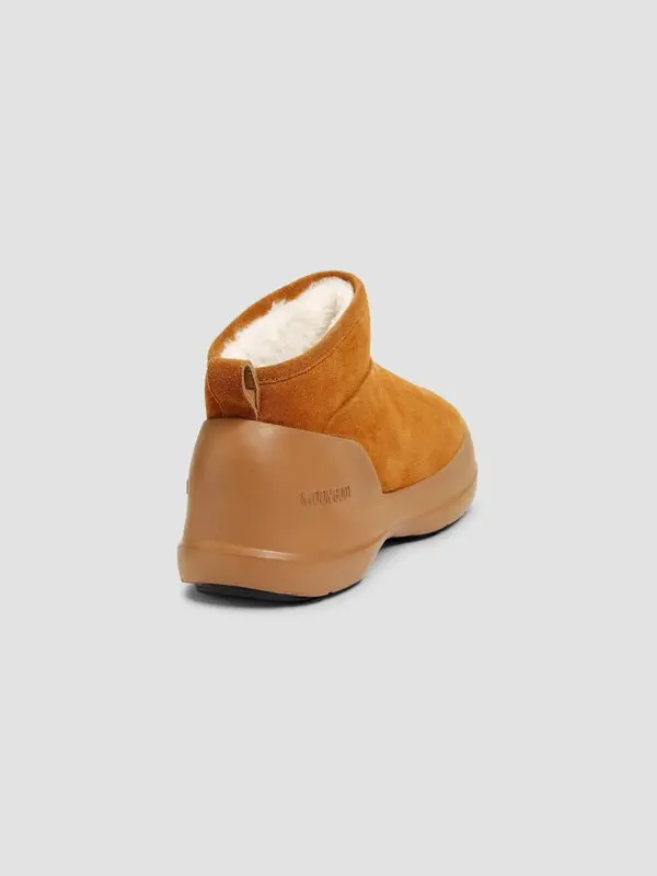 Moon Boot Luna Suede Boots - Cognac