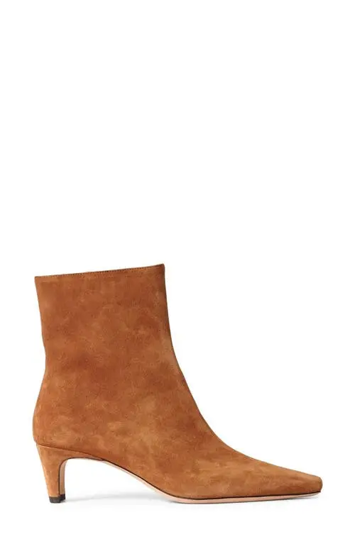 Staud Wally Ankle Boots - Cacao