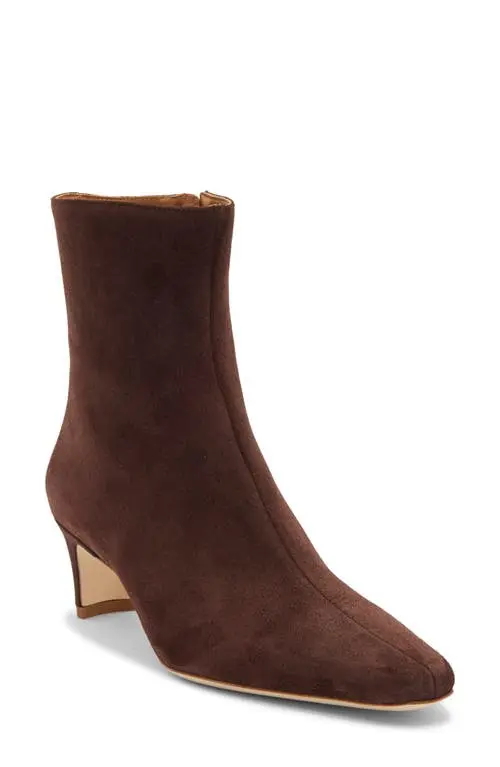 Staud Wally Ankle Boot - Espresso Distressed