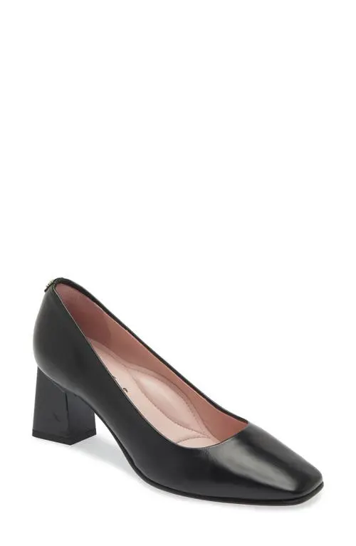 Naot Cass Patent Pump - Black Sheen Leather
