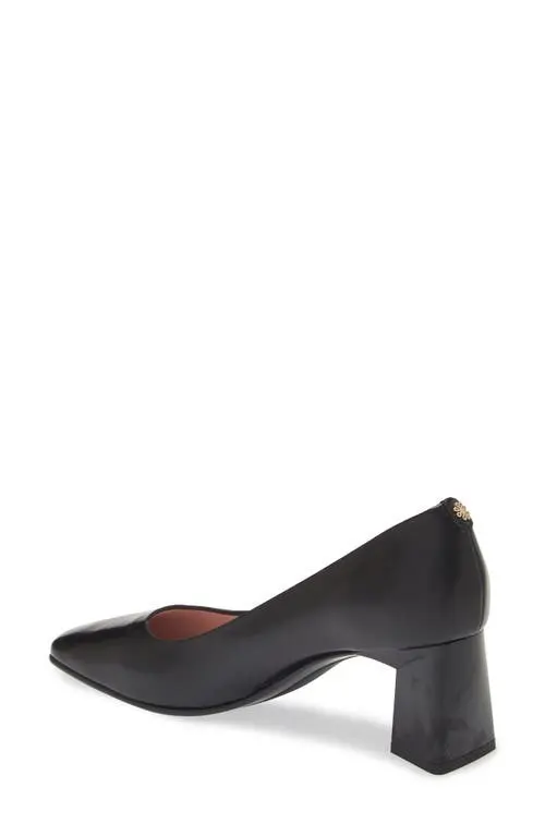 Naot Cass Patent Pump - Black Sheen Leather