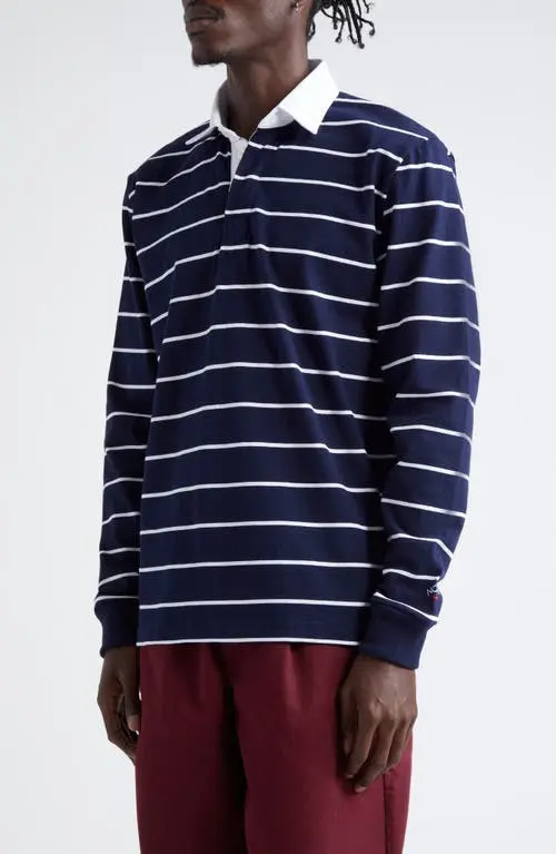 NOAH Classic Stripe Rugby Shirt
