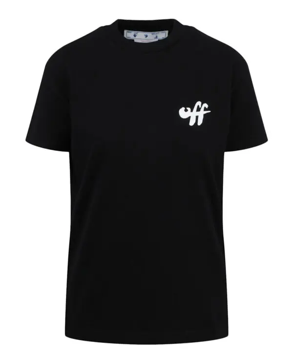 Off-White Zebra Arrow T-shirt - Black