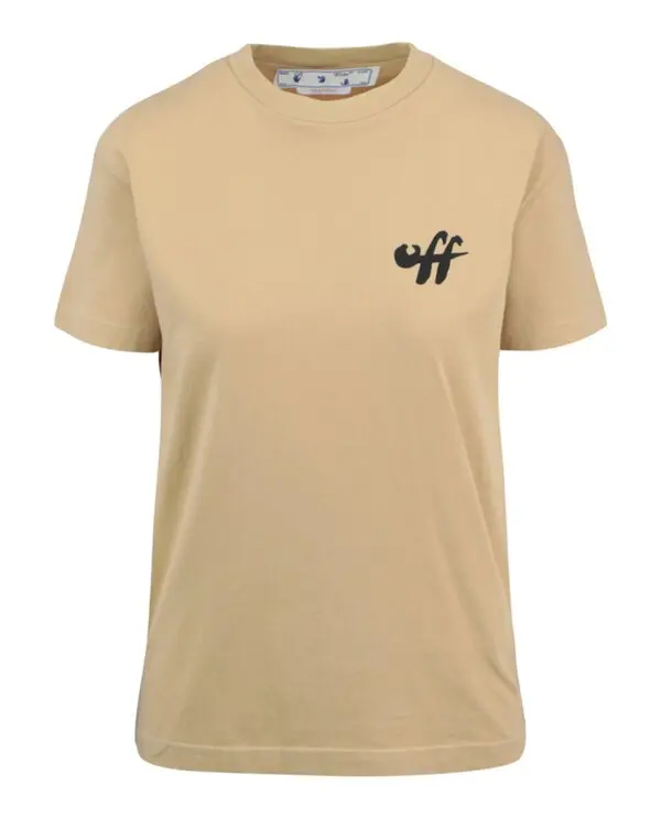 Off-White Zebra Arrow Short Sleeve T-shirt - Black