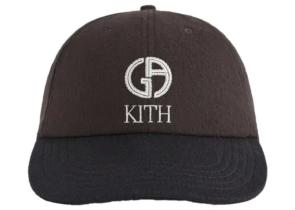 Kith X Giorgio Armani Two Tone Baseball Cap - Hickory