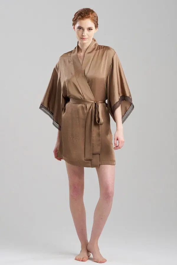 Natori Ashley Icon Lace Wrap - Neutral