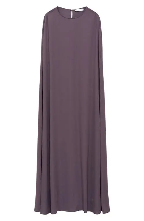 Mango Cape Maxi Dress