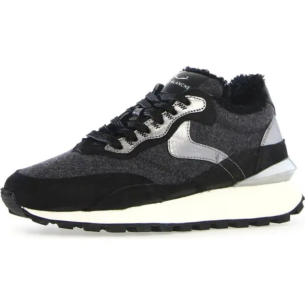 VOILE BLANCHE Awark Hype Faux-fur Sneakers