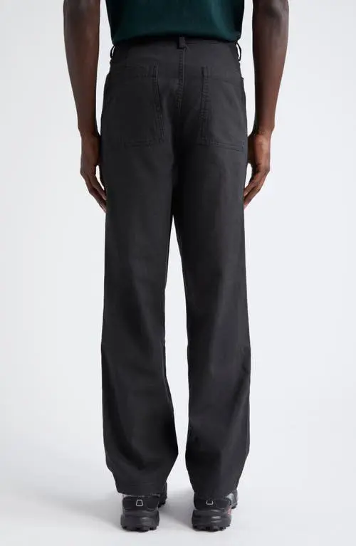 NOAH Double Pleat Cotton Pants