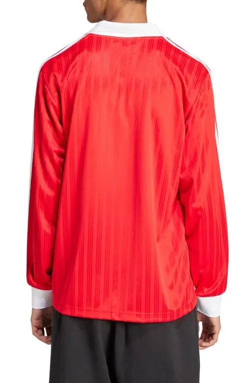 Adidas Adicolor Piqué Long Sleeve Soccer T-shirt