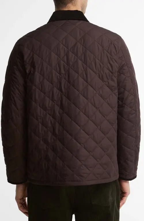 Barbour Hornby Quilted Jacket - Black Oak