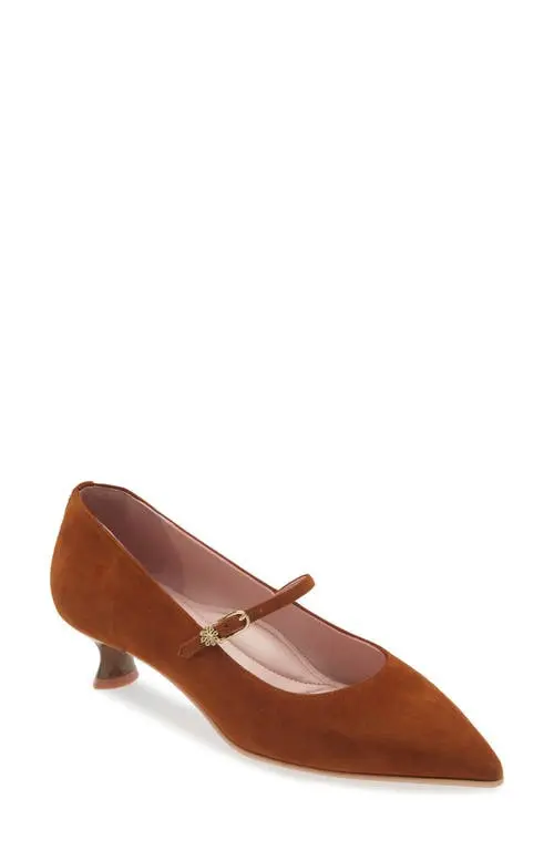 Naot Rosalie Pump - Brown Suede