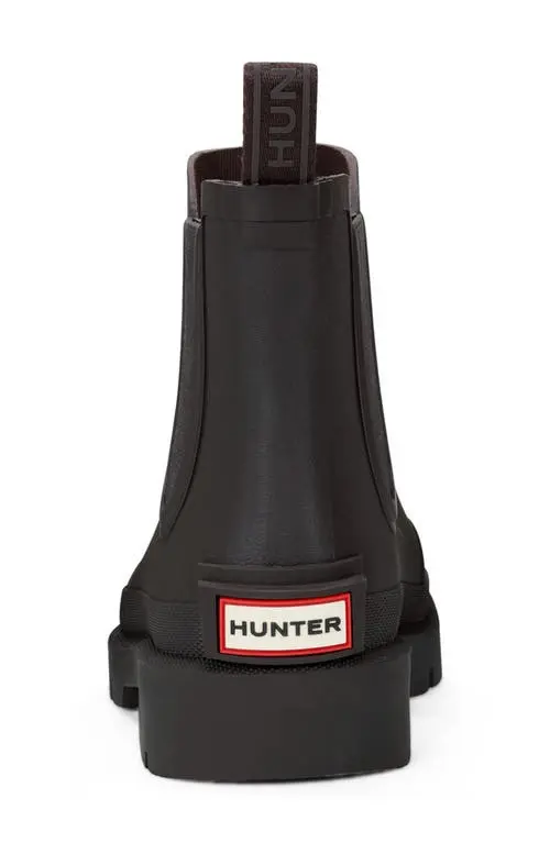 Hunter Orford Insulated Waterproof Chelsea Boot - Dark Brown