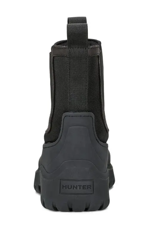 Hunter Lorde Waterproof Chelsea Boot - Black
