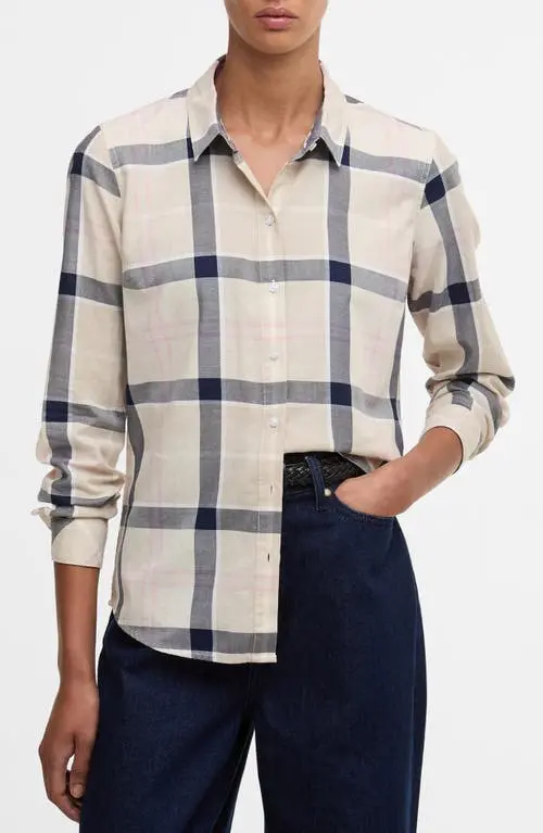 Barbour Bredon Check Button-up Shirt - Cherry Blossom Tartan