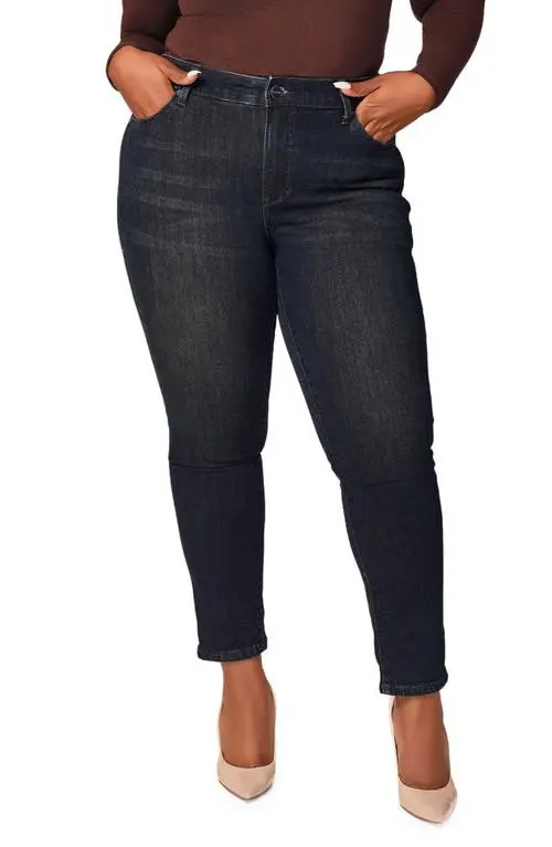 SLINK JEANS High Waist Ankle Skinny Jeans