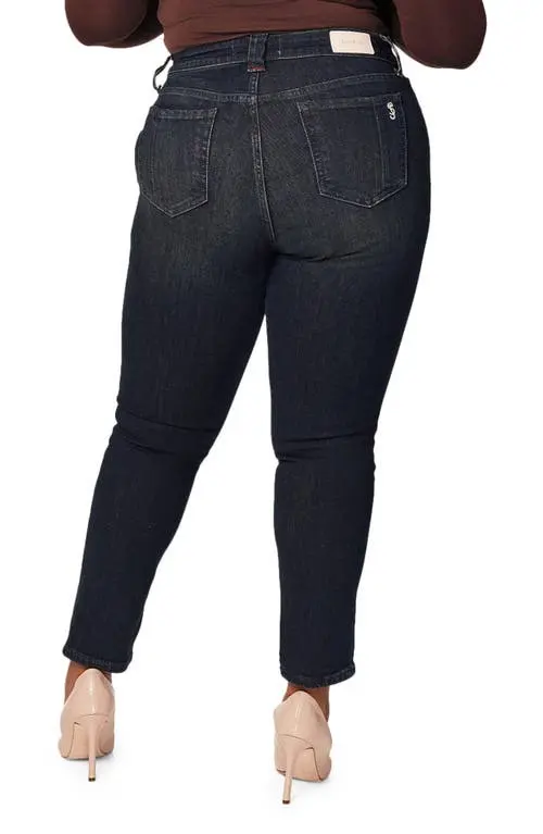 SLINK JEANS High Waist Ankle Skinny Jeans