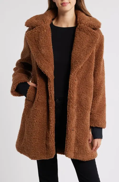 Sam. Faux Shearling Coat