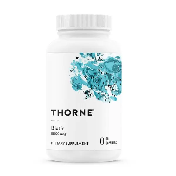 THORNE Biotin 60 Capsules - One-color