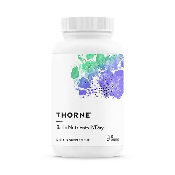 THORNE Basic Nutrients 2/day Nsf Certified For Sport 60 Capsules - One-color