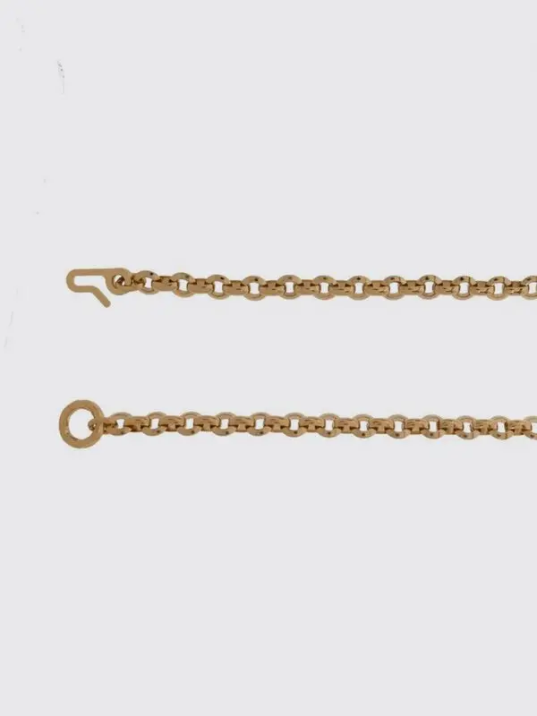 Chloé Script Logo Chain Belt - Gold