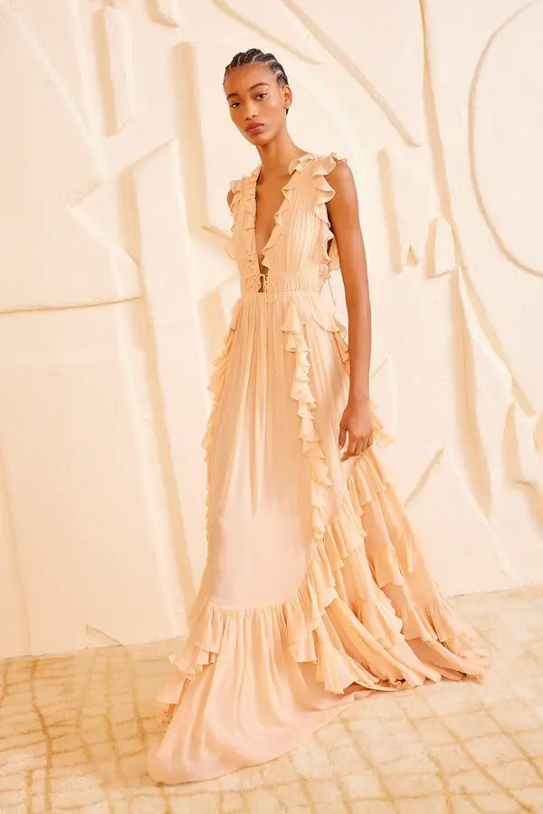 Ulla Johnson Florella Gown - Peony
