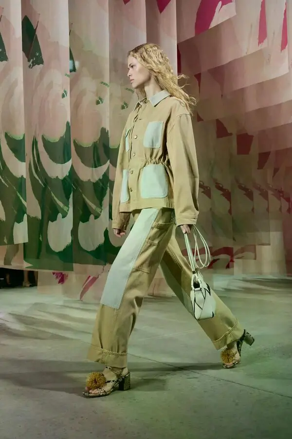 Ulla Johnson The Dylan Jacket - Limestone Patchwork
