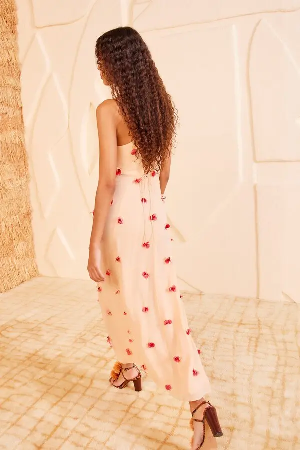Ulla Johnson Eve Silk Georgette Midi Dress