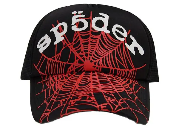 SP5DER Og Web V2 Trucker Cap - Black