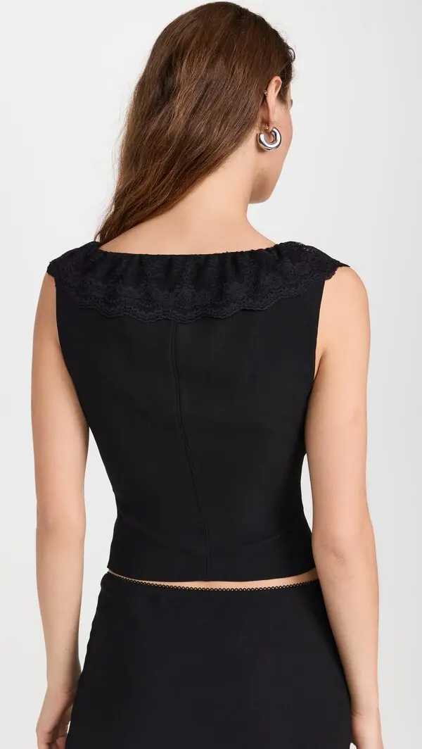 GUIZIO Paloma Lace Top