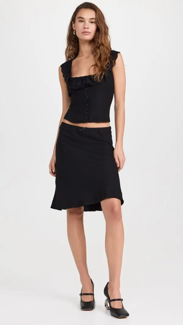 GUIZIO Paloma Lace Top