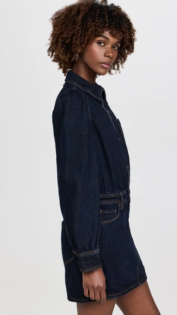 Blanknyc Denim Mini Dress In Dark Indigo - 60% Off | Editorialist