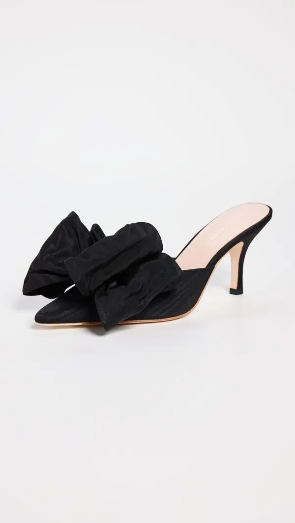 LOEFFLER RANDALL Margot Bow Mules - Black