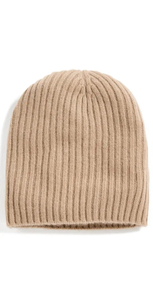 Jenni Kayne Cashmere Beanie - Caramel