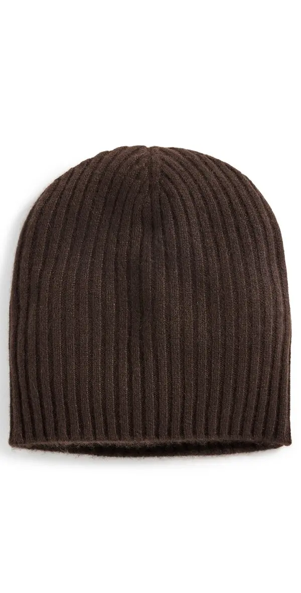 Jenni Kayne Cashmere Beanie - Chocolate