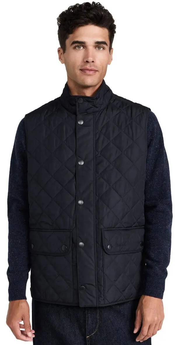 Barbour Lowerdale Quilted Vest - Navy