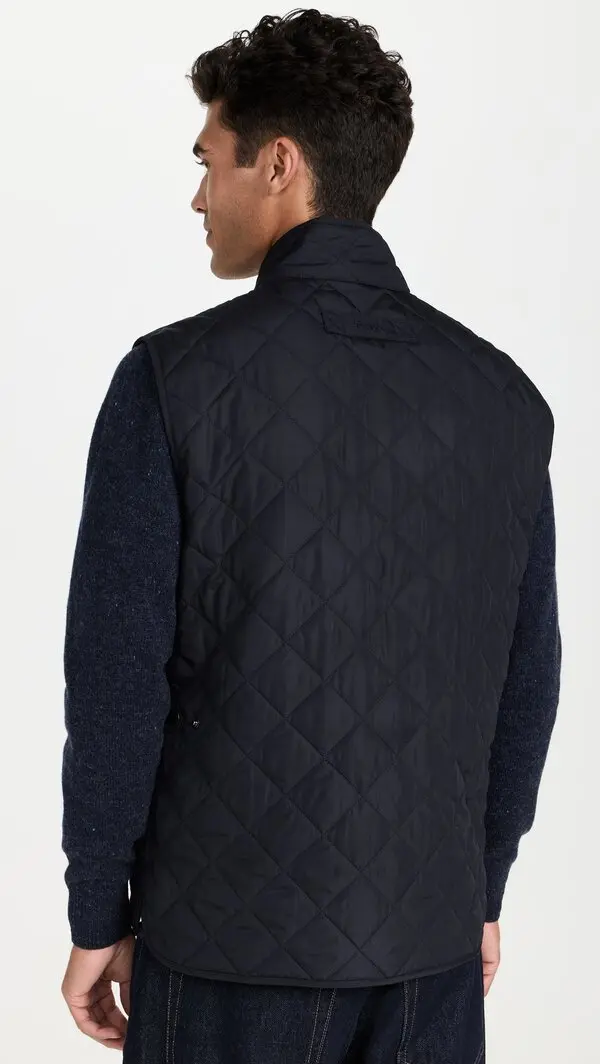 Barbour Lowerdale Quilted Vest - Navy