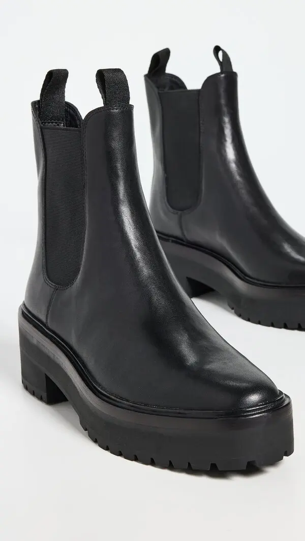 LOEFFLER RANDALL Reggie Chelsea Boots With Rubber Sole